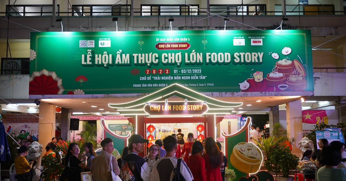 Lua Viet Tours attended The Press Conference of the 2nd “Cho Lon Food ...
